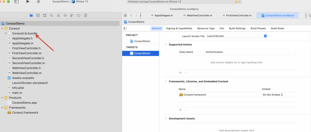 Coraool iOS SDK 开发指南 - CORAOOL